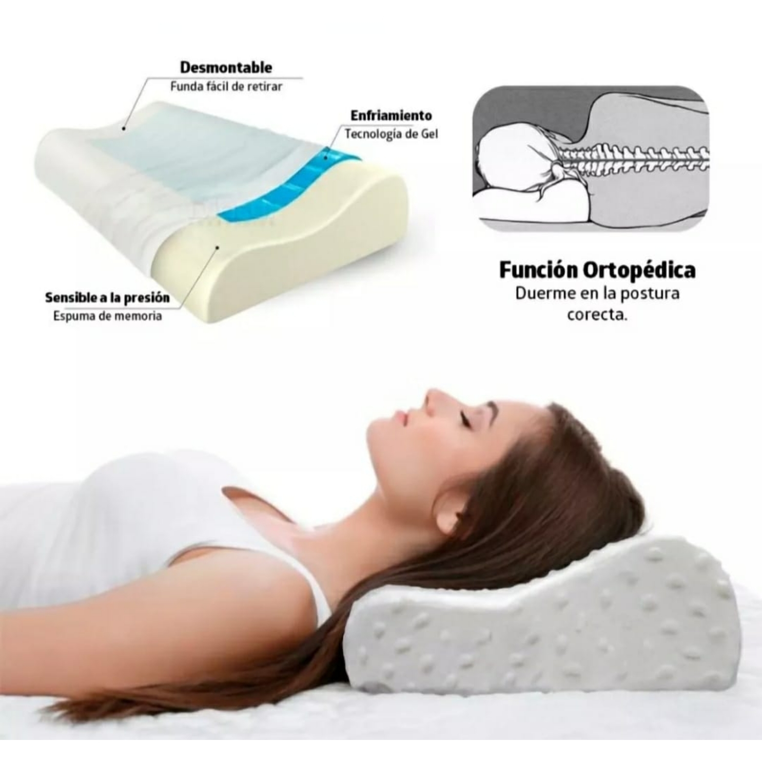 ALMOHADA CERVICAL CON GEL – PERUMED
